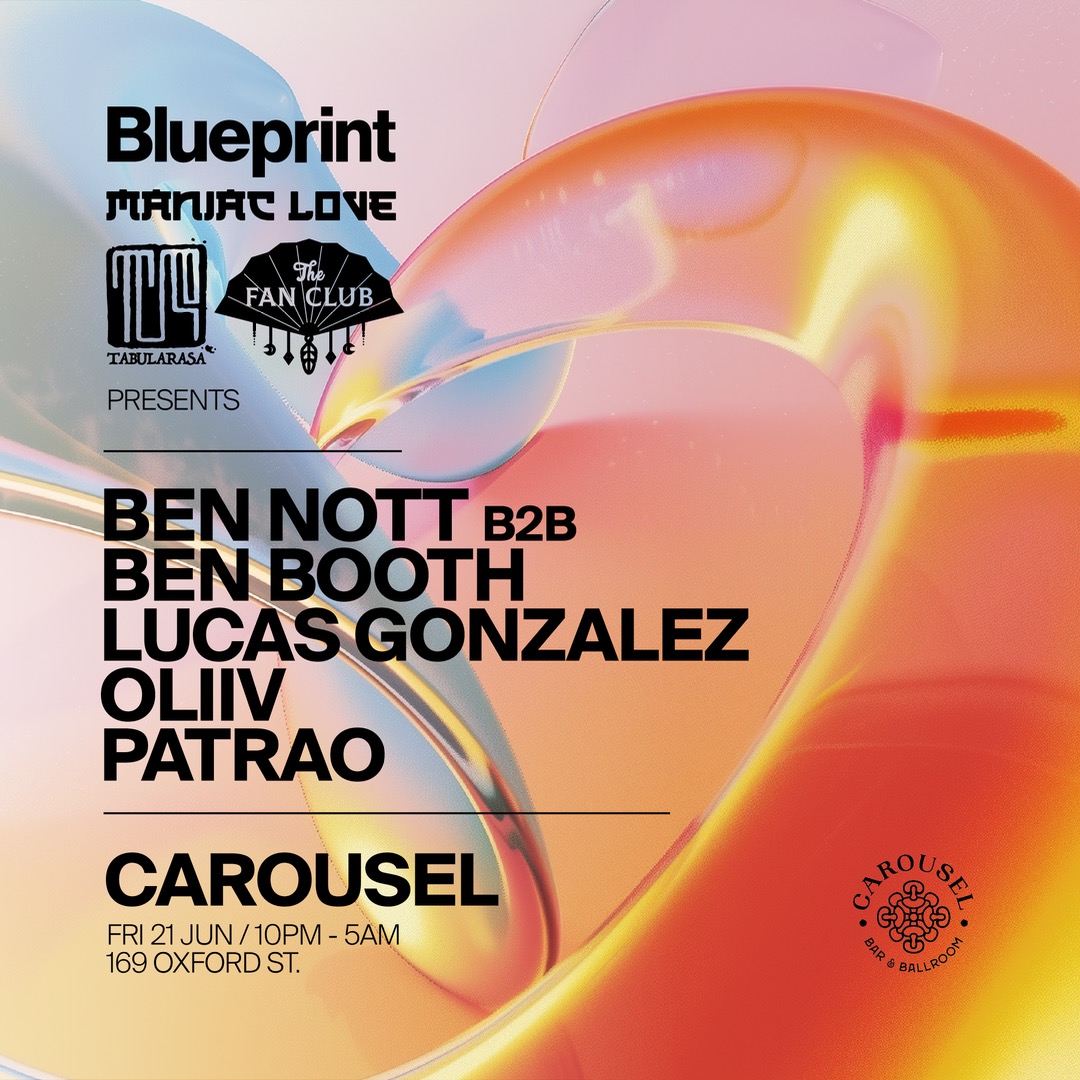 BLUEPRINT X TABULARASA X MANIAC LOVE X THE FAN CLUB X CAROUSEL | Carousel