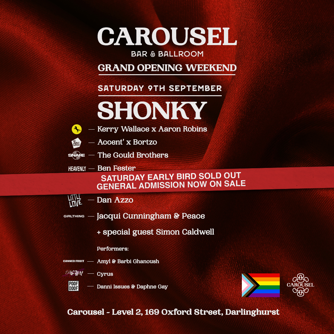 Carousel Bar & Ballroom – Grand Opening Weekend – Saturday 9th & Sunday ...