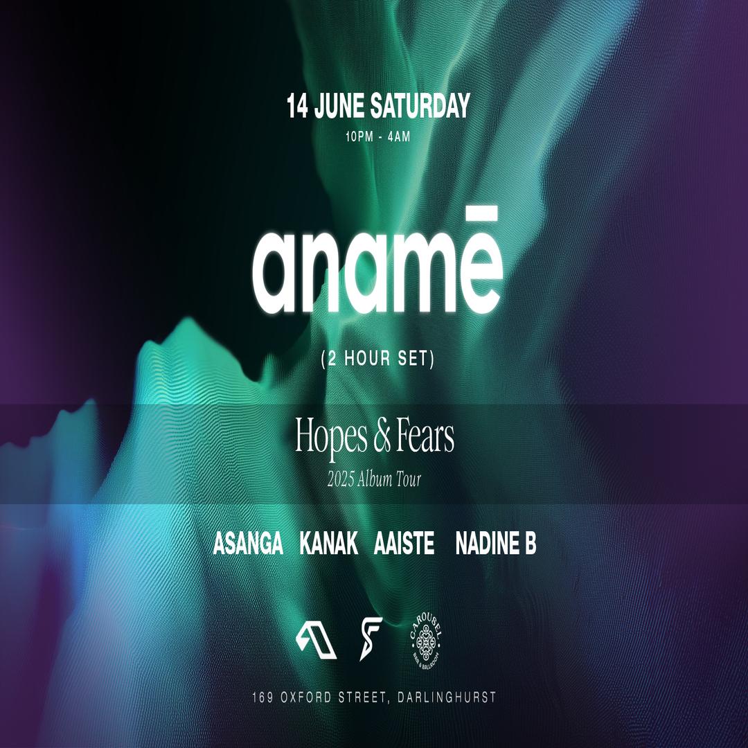 Feelstate Presents | ANAME (Anjunadeep/Sweden) - 2 Hour Set | Carousel