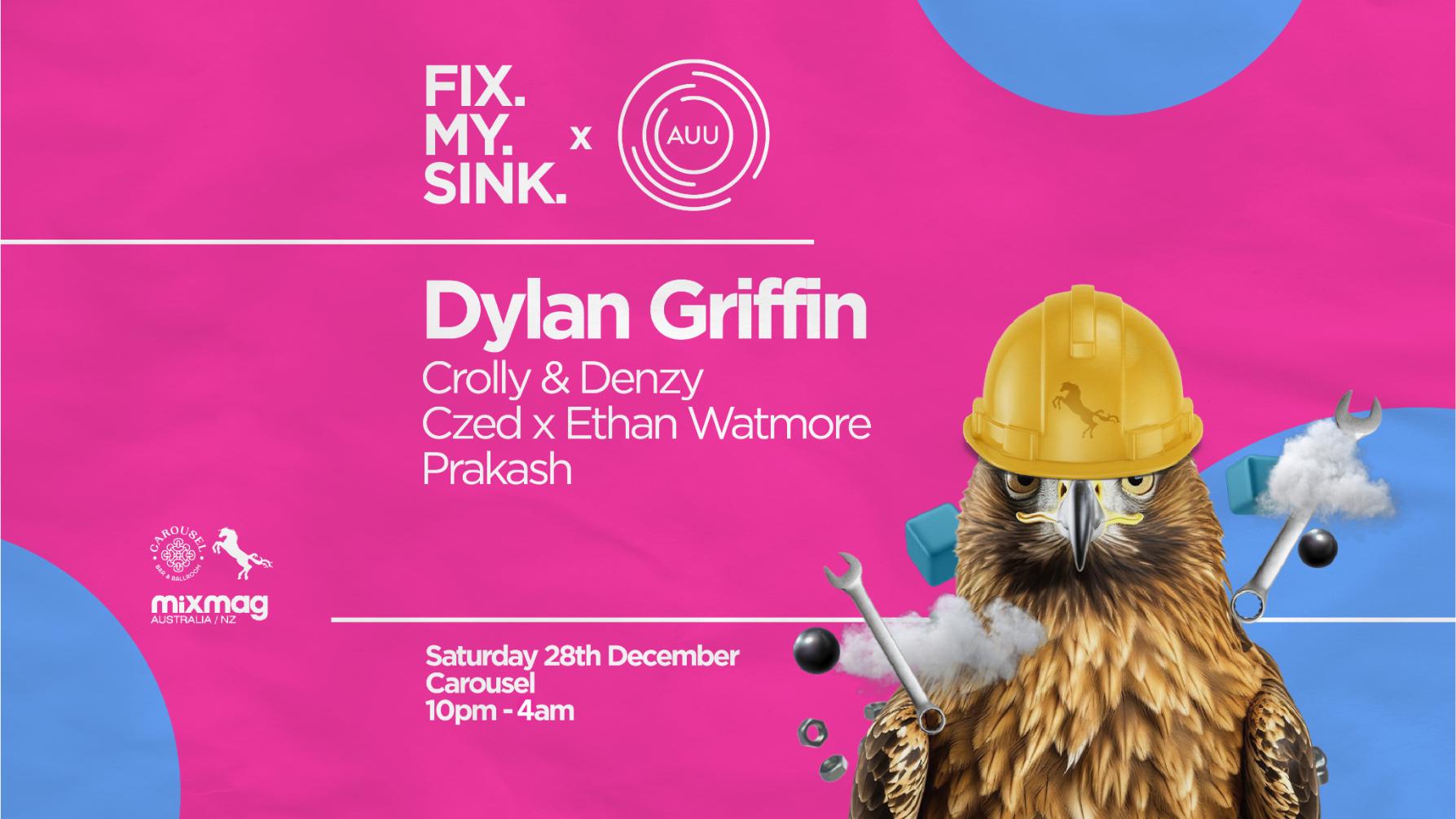 F.M.S. x AU Underground ╬ Dylan Griffin ╬ Saturday December 28th ╬ | S.A.S.H
