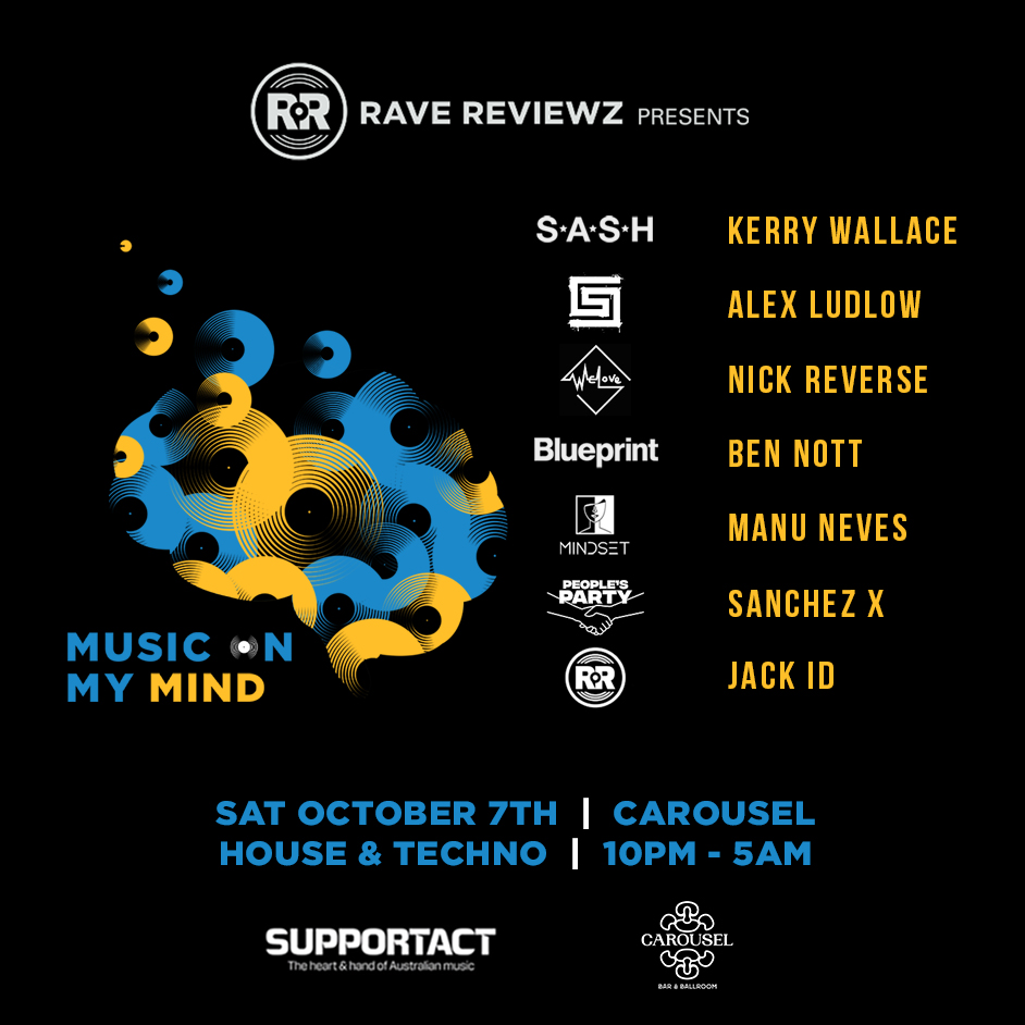 MUSIC ON MY MIND - the rave for mental health is back! | Carousel