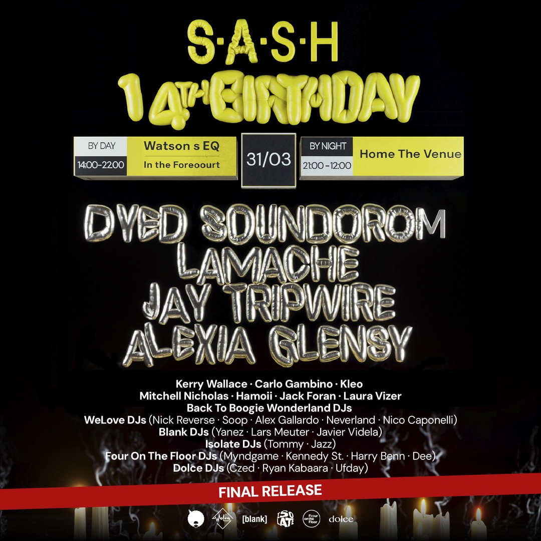 S.A.S.H 14th Birthday ★ Easter Long Weekend ★ Excessive Fancy Dress ★ | S.A.S.H