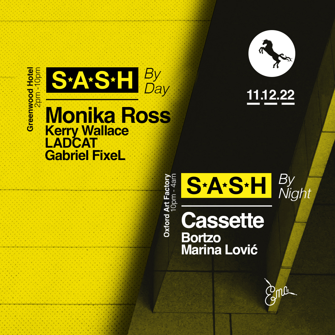 S.A.S.H By Day & Night ★ Monika Ross ★ Cassette ★ | S.A.S.H