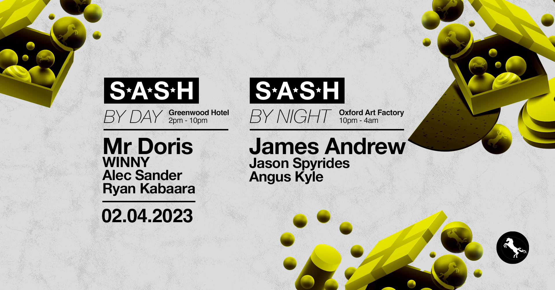 S.A.S.H By Day & Night ★ Mr. Doris ★ Secret Guest ★ 2nd April ★ | S.A.S.H