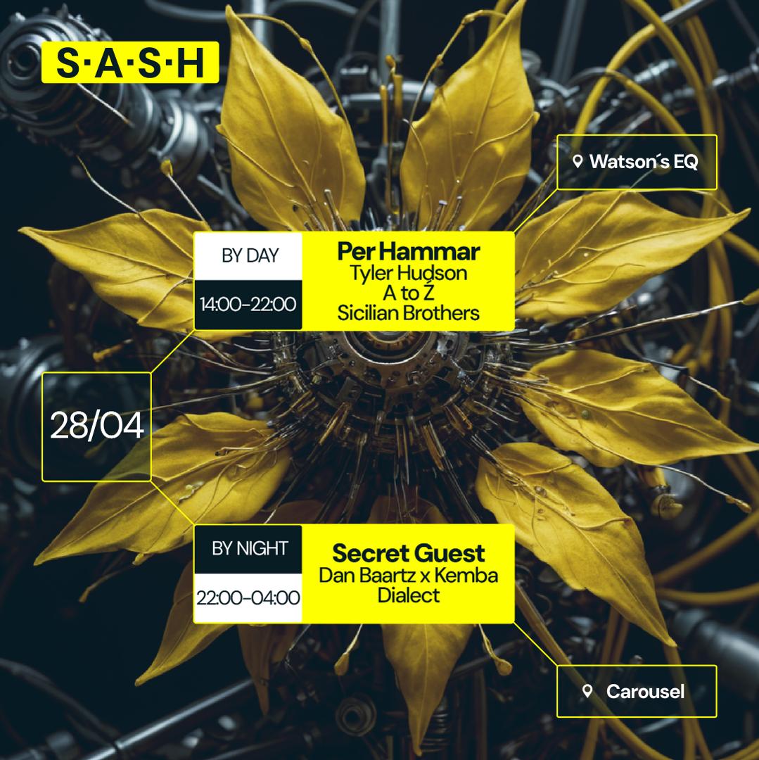 S.A.S.H Night ★ Secret Guest ★ Sunday April 28th ★ | Carousel