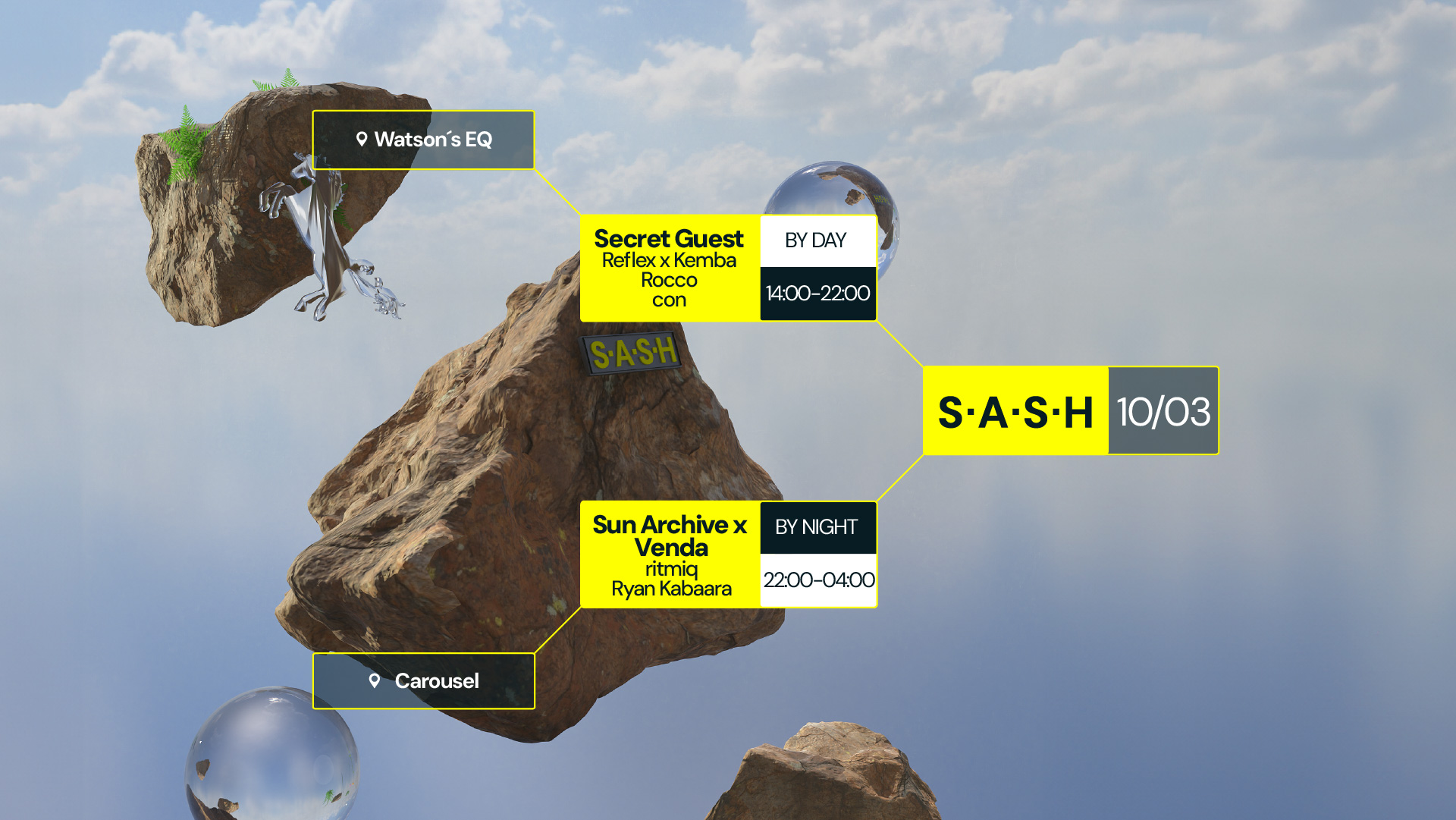 S.A.S.H by Day & Night ★ Reflex Blue (Live) ★ Sun Archive x Venda ★ Sunday 10th March ★ | Carousel