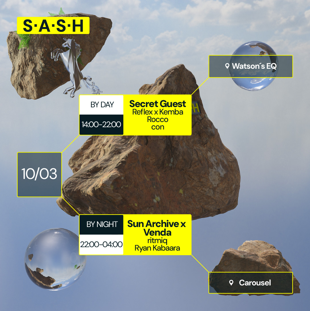 S.A.S.H by Day & Night ★ Reflex Blue (Live) ★ Sun Archive x Venda ★ Sunday 10th March ★ | Carousel