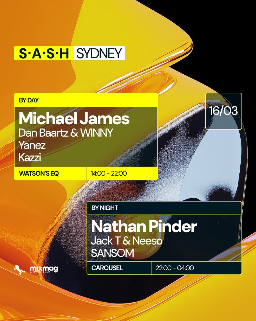 S.A.S.H By Day & Night ★ Michael James ★ Nathan Pinder ★ Sunday March ...