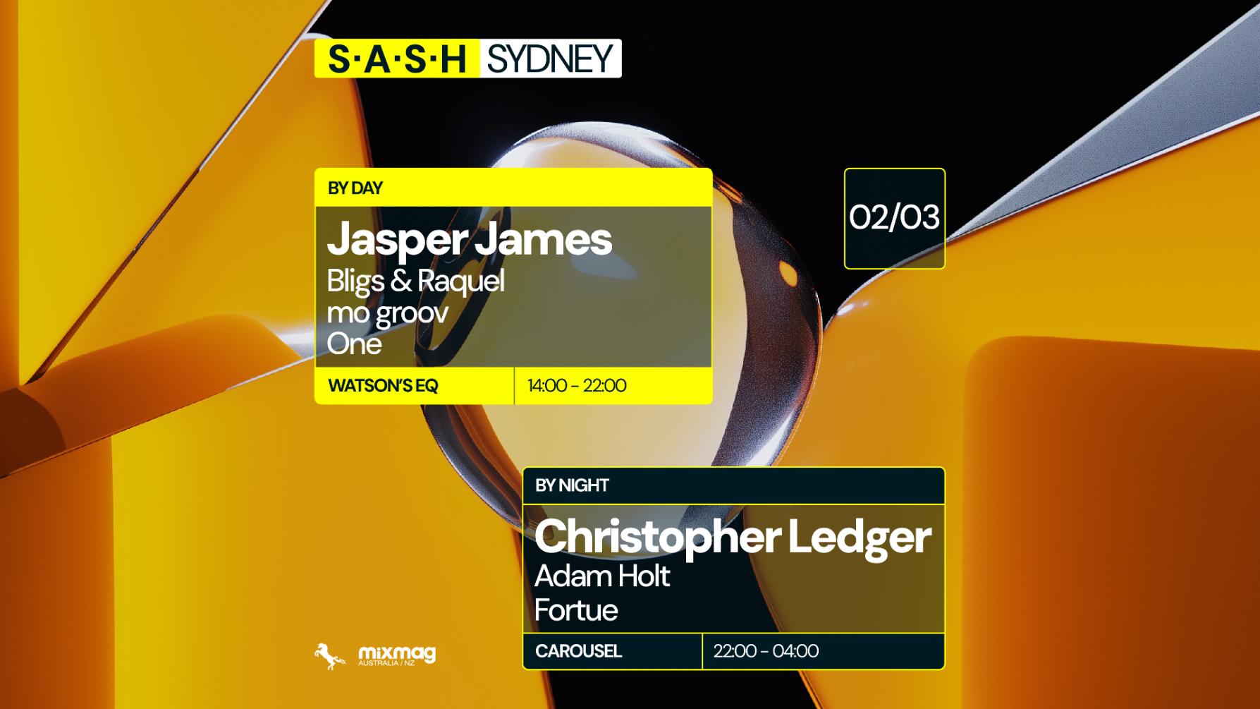 S.A.S.H By Night ★ Christopher Ledger ★ Sunday March 2nd ★ | Carousel