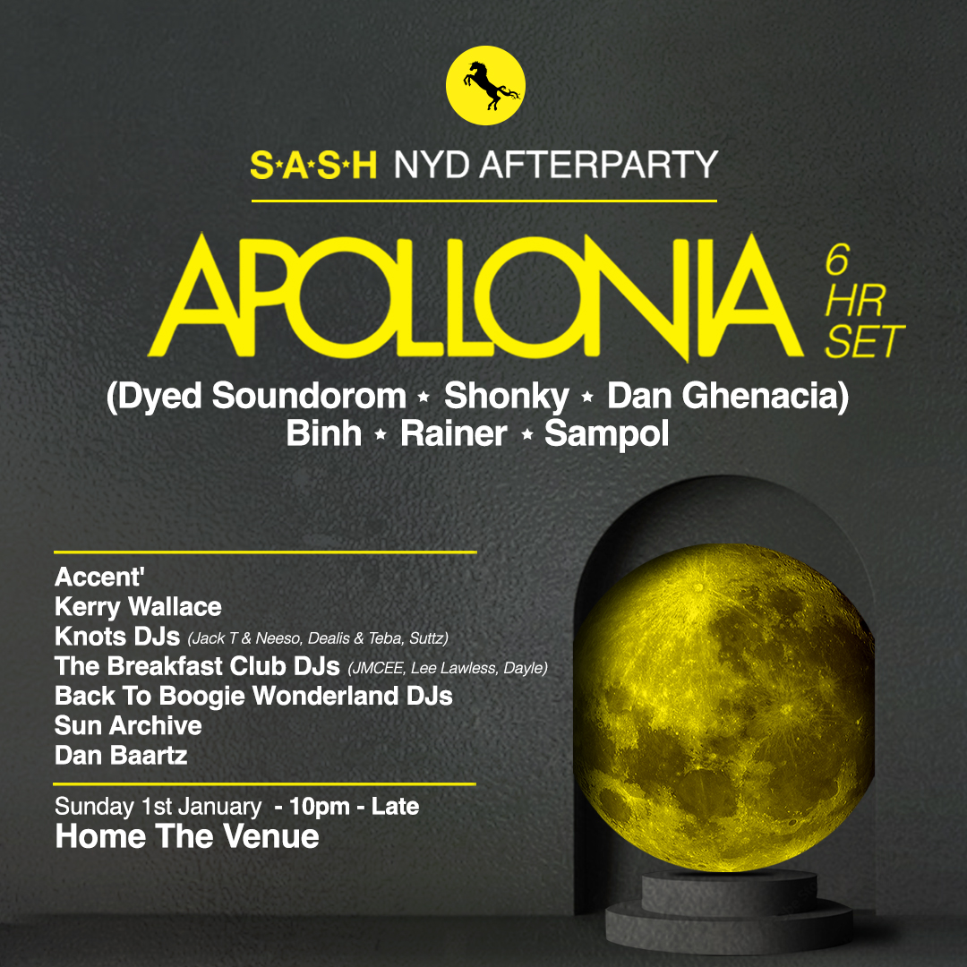 S.A.S.H Presents Apollonia ★ NYD ★ After Party ★ | S.A.S.H