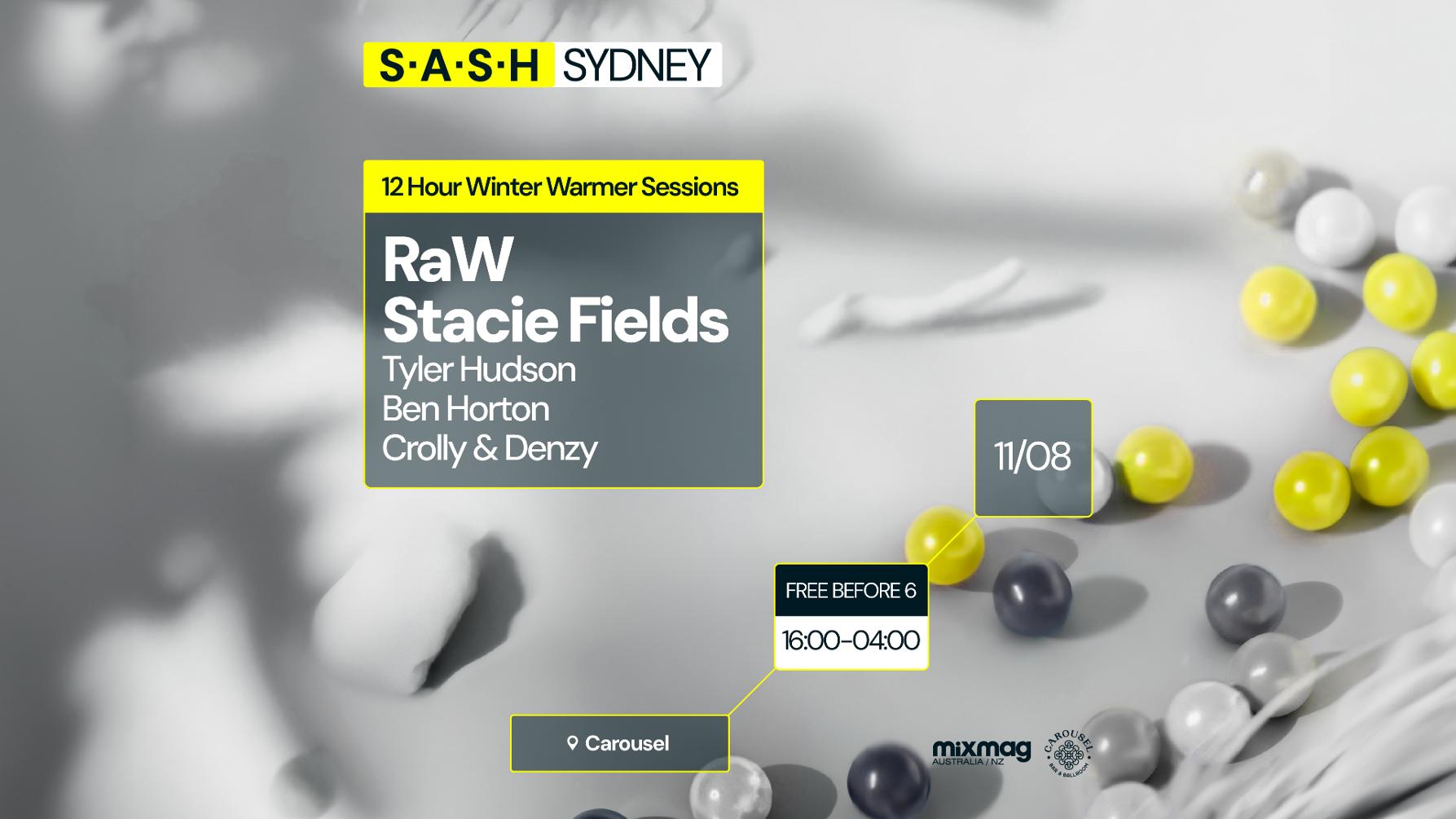 S.A.S.H Sydney ★ Winter Warmer Sessions ★ Stacie Fields & RaW ★ Sun ...