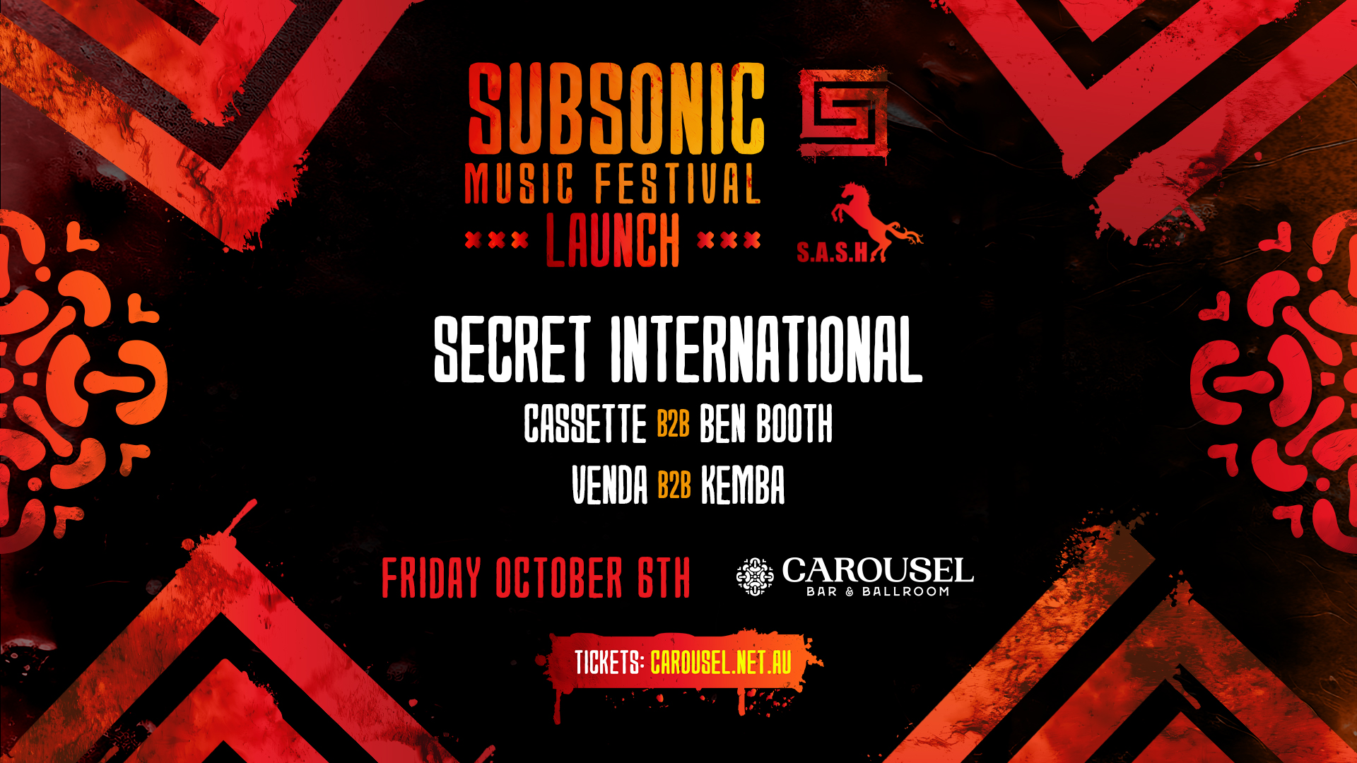 S.A.S.H x Subsonic Launch Party | S.A.S.H