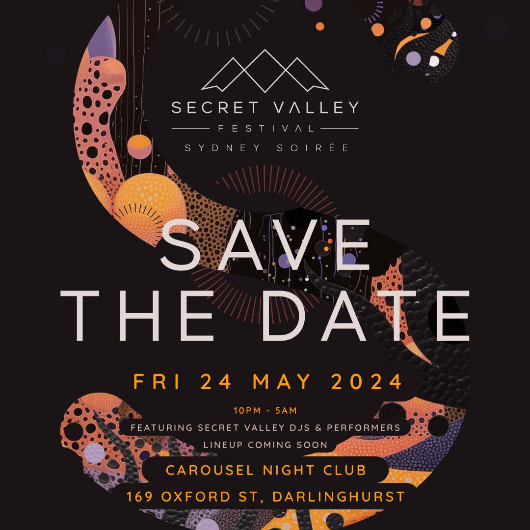 Secret Valley Sydney Soirée | Carousel