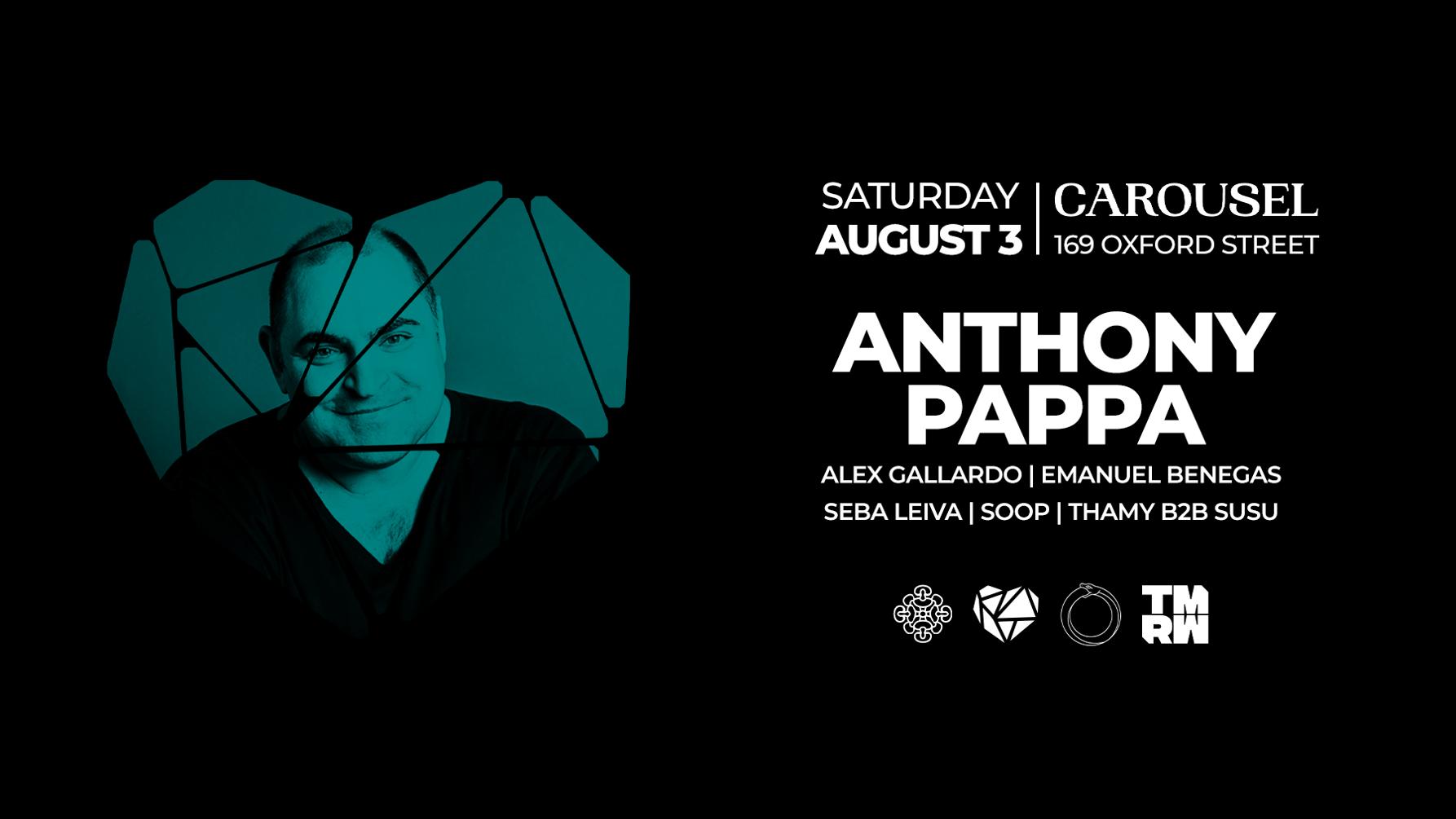 WeLove & Oracle pres. Anthony Pappa | Carousel WeLove & Oracle pres. Anthony Pappa | Carousel